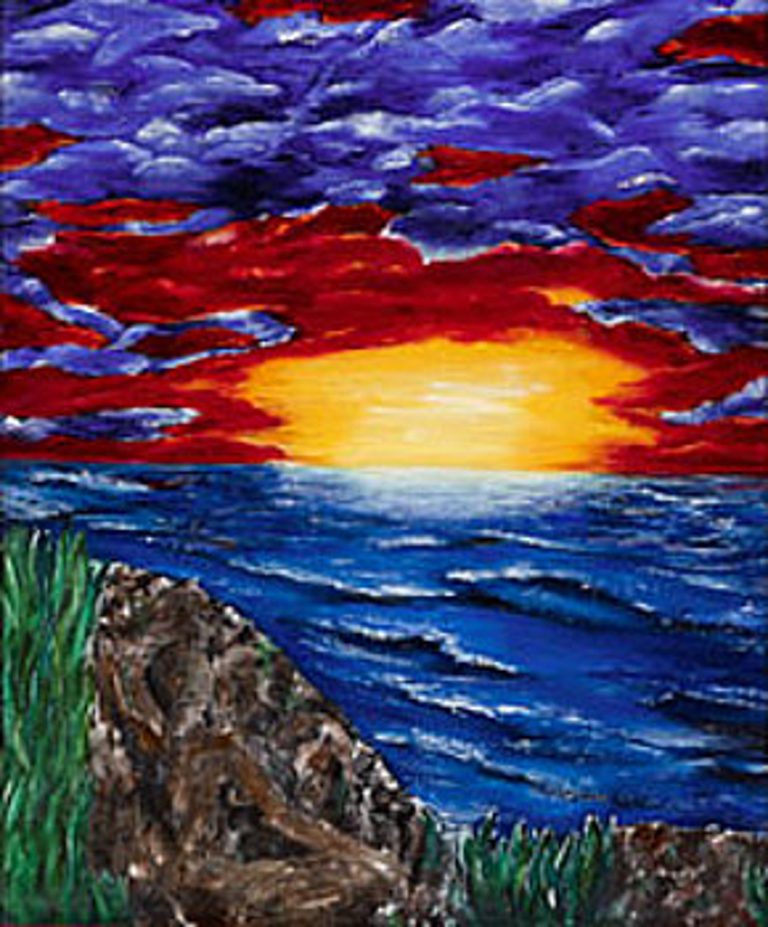 ANGER - Oil on Canvas - Mo Comedy Entertainment